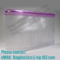 China Slider Lock Reclosable LDPE Plastic Bags 3 Mil for Food Storage Freezer Microwave for sale