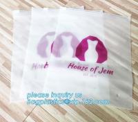 China Frosted EVA Swimwear Slider Zipper Bags with Logo Printing Waterproof PVC Zip Lock Bag 5000pcs MOQ for sale