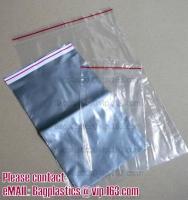 China FDA Compliant Mylar Zip Lock Packaging Bag with Logo Printing 100 Million Capacity for sale