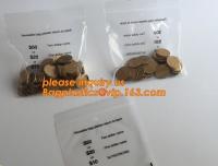 China Food Grade PP PE Zip Lock Bags 100 Micron Clear Resealable Plastic Food Packaging Pouches for sale