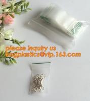 China Custom Medical Zip Lock Bag 100ml Resealable Zipper Pouch for Hospital Medicine Packaging for sale