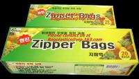 China LDPE Clear Zip Lock Bags Reclosable Storage Bags 100pcs Grip Seal Zipper Closure for sale