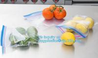 China Food Grade Double Track Ziplock Bag for Apple Packing 1 Gallon Storage Reclosable Poly Bag for sale