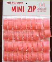 China LDPE Mini Zip Lock Poly Bags 1.5x1.5 Inch Reclosable Plastic Packaging Bags in Mix Colors for sale