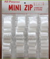 China Mini Zip Lock Storage Bags Plastic Zipper Bags 100 Pack 2x3 Inch Reclosable Poly Bags for sale