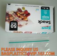 China Custom Resealable Plastic Zip Lock Bags LDPE 2 Mil Clear Poly Baggies with Zipper for sale