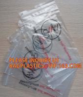 China Custom Resealable Plastic Zip Lock Bags LDPE 2 Mil Clear Poly Baggies with Zipper for sale