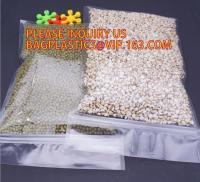 China Wholesale Clear Reclosable Poly Bags with Red Line Zipper 350 Sizes LDPE for sale