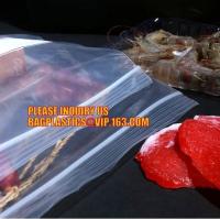 China Eco Friendly Double Track Easy Tear Zipper for Package Bags ISO FDA Certified Food Storage 2 Mil for sale
