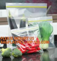China Eco Friendly PE Double Track Vacuum Zipper Bag Reclosable Plastic Zip Lock Clear 100 Pcs for sale