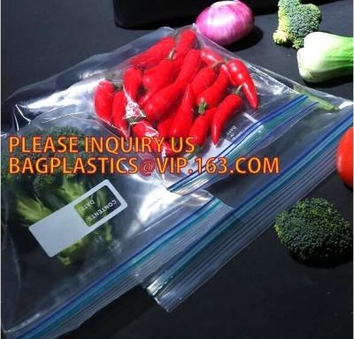China Wholesale Red Line Reclosable Poly Bags 2 Mil Thick Resealable Zipper Lock Bags for Food Storage for sale
