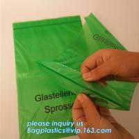China Wholesale Red Line Reclosable Poly Bags 2 Mil LDPE Self Seal Zipper Plastic Bags 420 Sizes for sale