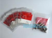 China LDPE Reclosable Poly Bags 100 Million Capacity Grip Seal Food Packaging for sale