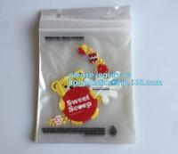 China FDA Custom Food Grade LDPE Clear Plastic Zip Lock Bag with Print Wicket 100 Micron for sale