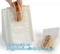 China 10.5 x 8 Inch Plastic Deli Saddle Bag with Seal Top 1000 Count Case Plain Slider Zipper Bags for sale