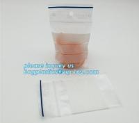 China Resealable Clear Zip Lock Plastic Pill Bags 2 Mil Thick Small Pharmacy Packaging Pouch for sale