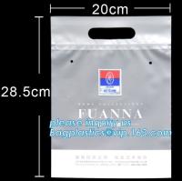 China Custom Frosted PVC Zipper Bags with Air Holes for Swimwear Packaging 2 Mil Thick for sale