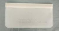 China OEM Reusable PEVA Zip Lock Food Storage Bags BPA Free Leak Proof Sandwich Snack Bags 500 Pcs MOQ for sale
