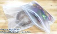 China PEVA Reusable Food Storage Bags Airtight Zip Lock Freezer Bags 500 Pcs Custom Size for sale