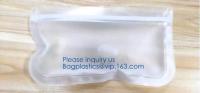 China PEVA Reusable Food Storage Zip Lock Bag Airtight Leakproof Freezer Safe 500 Pcs for sale