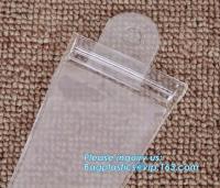 China Custom PVC Pencil Pen Pouch Bag Transparent Blue Waterproof 5000pcs MOQ for sale