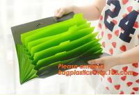 China PP Expanding Cascading File Folder 7 Multicolor Pockets A4 Office Storage Organizer for sale