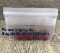 China Eco Friendly Reusable PEVA Food Storage Sandwich Bag 22x18cm BPA Free Biodegradable for sale