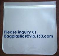 China Custom PEVA Reusable Food Storage Bags BPA Free Eco Friendly Leakproof 1000 Pcs MOQ for sale