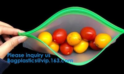 China Customizable EVA Zipper Bags 0.2mm Thickness Eco Friendly Reusable Storage Bags for Toys Accessories for sale