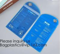 China Customizable PEVA Reusable Zipper Bag 0.15mm to 0.5mm Thickness Food Grade Leakproof for sale