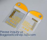China Custom PVC Zip Lock Bag Thick Clear Jewelry Packaging Storage Bags 0.08mm-0.18mm for sale
