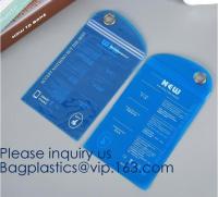 China Custom PVC Zip Lock Bag Thick Clear Jewelry Packaging Storage Bags 0.08mm-0.18mm for sale