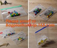 China Custom A4 Clear Plastic PVC Slider Bag for Cosmetics Stationery Document File Folder 1000pcs for sale