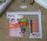China Custom Clear PVC Cosmetic Bag with Zipper A4 Size Waterproof Plastic Makeup Pouch for sale