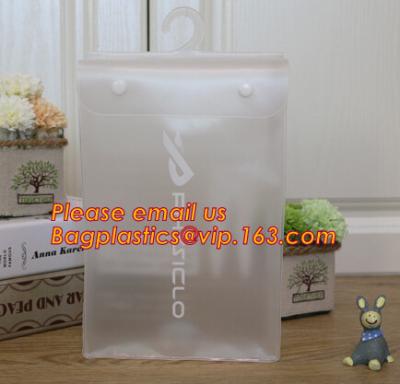 China Custom Clear PVC Cosmetic Travel Bag with Zipper A4 Size Waterproof Vinyl Pouch for sale