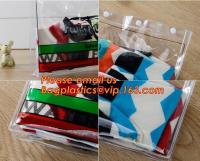 China Clear PVC Pencil Bag with Zipper Lock Custom Color Plastic Pencil Case A4 Size for sale