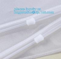 China Custom PVC Slider Zipper Bags for Swimwear Bikini Packaging Clear Plastic 5000pcs MOQ for sale