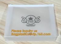 China Eco Friendly Biodegradable PVC Zipper Bag with Slider for Swimwear Packaging Custom Size Available for sale