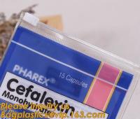 China A5 Clear Plastic PVC Document File Bag with Zip Lock Custom Logo A4 A3 A6 Sizes Available for sale