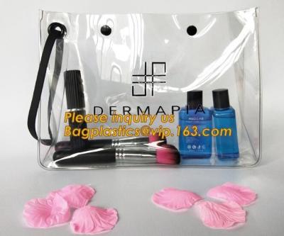 China A5 Full Color Print PP PVC Document Bag with Zipper Lock File Folder Bag Soft PVC Office File Document Bag for sale