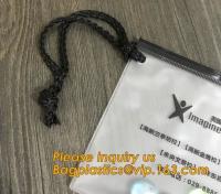 China Custom Waterproof PVC Document Bag with Zipper 30x28cm 0.25mm for Business File Storage for sale