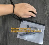 China Custom Waterproof PVC Document Bag with Zipper 30x28cm 0.25mm for Business File Storage for sale