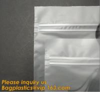 China Eco PVC Double Zipper Seal Bags 30x28+4cm 0.25mm Waterproof Document Bag for sale