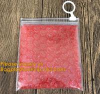 China Custom Printed Zipper Bubble Mailer Bag 4x8 to 14x20 Inches Reusable Cushioned Packaging for sale