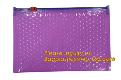 China Customized Reclosable Zipper Bubble Bag 4x8 Inches Insulated Thermal Packaging for Cosmetics for sale
