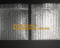 China Reclosable Holographic Bubble Mailer with Zipper Lock 4x8 Inches Customizable for sale