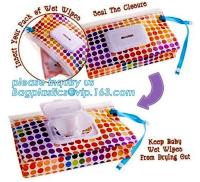 China Custom Reusable EVA Baby Wet Wipe Refill Case Dispenser 13x25 cm Portable Travel Bag for sale