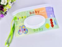 China Reusable EVA Baby Wet Wipe Case Pouch Dispenser 13x25cm 0.25mm Thick for sale