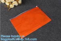 China Custom PVC Zipper Bag 0.15mm Thickness Waterproof Eco-Friendly Packaging for sale
