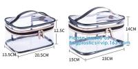 China Custom PVC Holographic Cosmetic Bag 0.15mm-0.5mm Thickness for Makeup Travel for sale